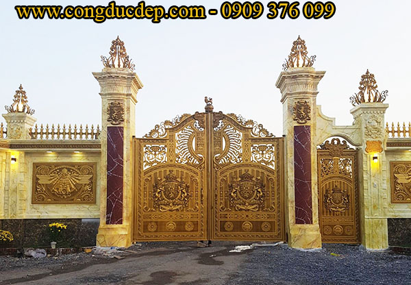 Các mẫu trụ cổng đẹp, trụ cổng hiện đại đơn giản và phào chỉ đẹp nhất