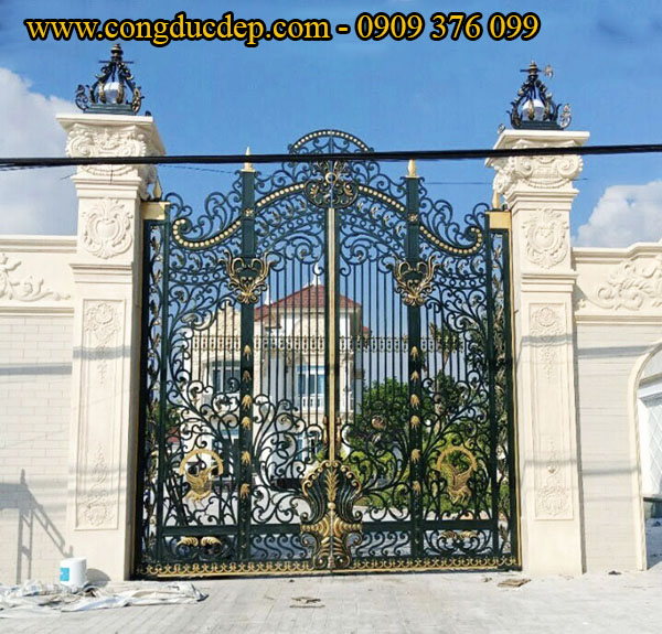 Các mẫu trụ cổng đẹp, trụ cổng hiện đại đơn giản và phào chỉ đẹp nhất